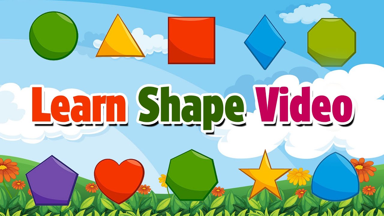 Learn about Shapes video | Kids videos | Shapes video for kids | Kids ...