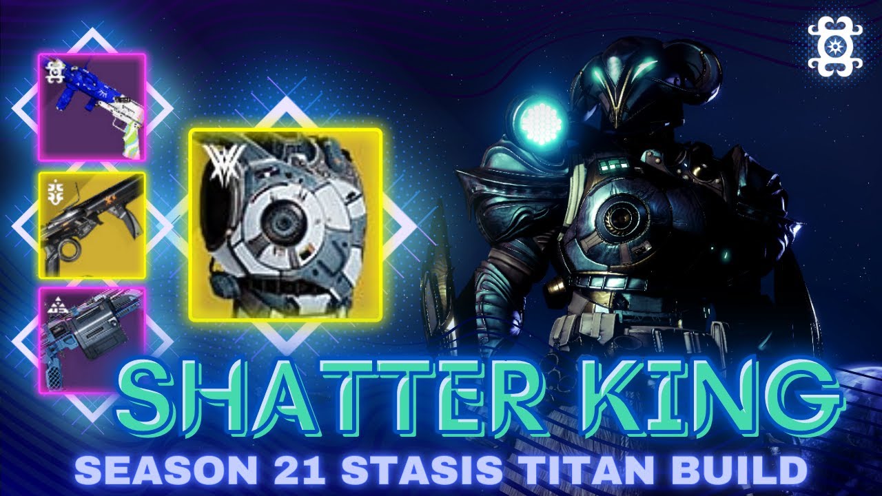 TRIPLE WAVE + INFNITE SHATTERS = ICE GOD | Season 21 Stasis Titan Build ...