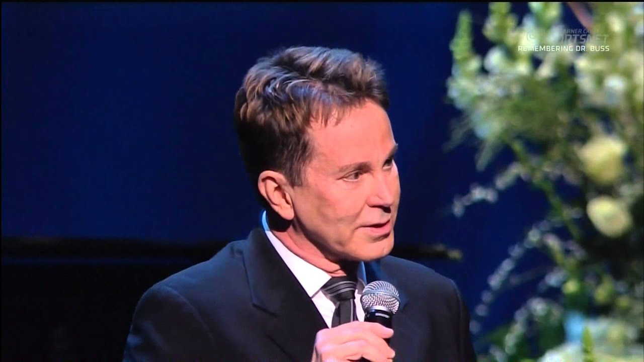 Davis Gaines sings "Music Of The Night" at the Jerry Buss Memorial (Feb ...