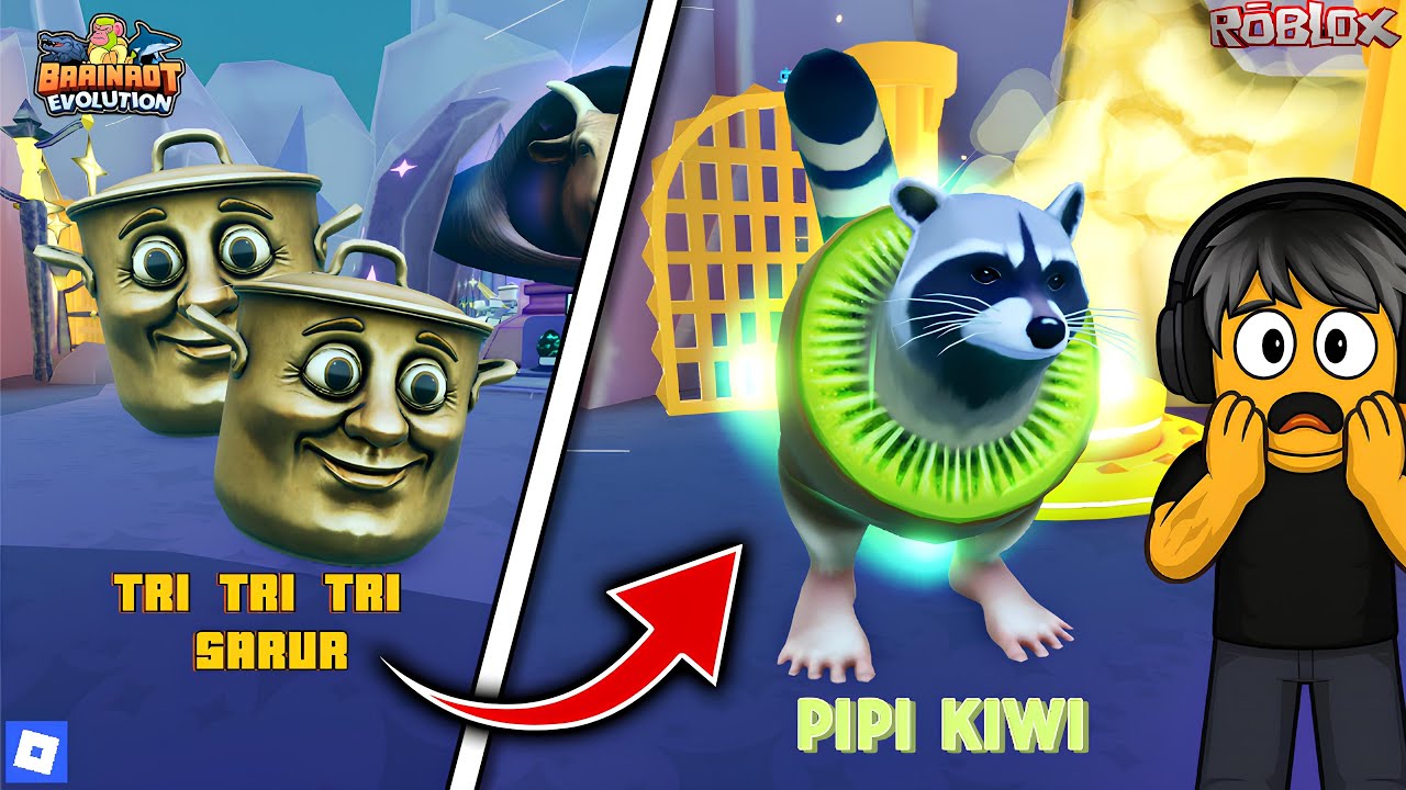 AKU MENDAPATKAN SECRET TERKUAT PIPI KIWI !! Roblox Brainrot Evolution ...