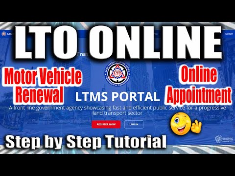 LTO MOTOR VEHICLE ONLINE APPOINTMENT - YouTube