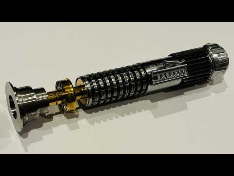Obi-Wan Kenobi Lightsaber Build With Extending Blade - YouTube