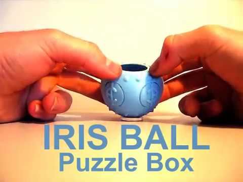 iris ball puzzle box - YouTube