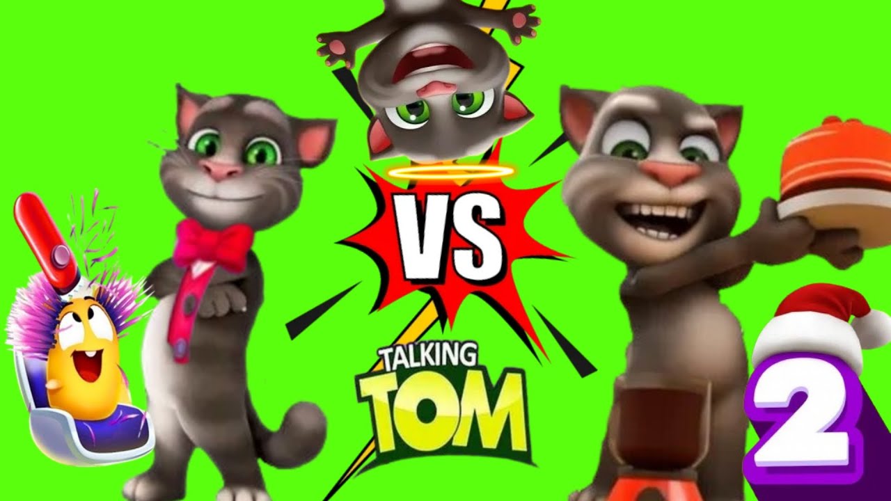 My Talking Tom || Talking Tom 1 VS Talking Tom 2 - YouTube