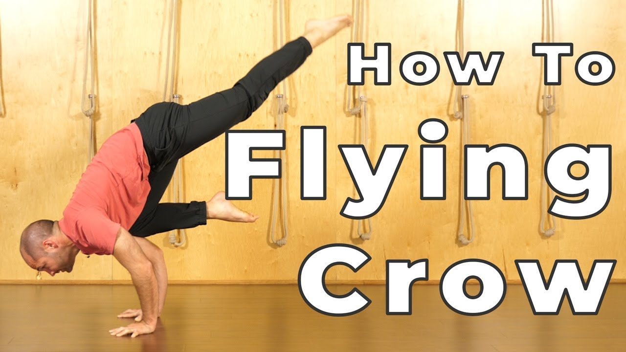How to Flying Crow: Hard Yoga Poses Made Easy - YouTube