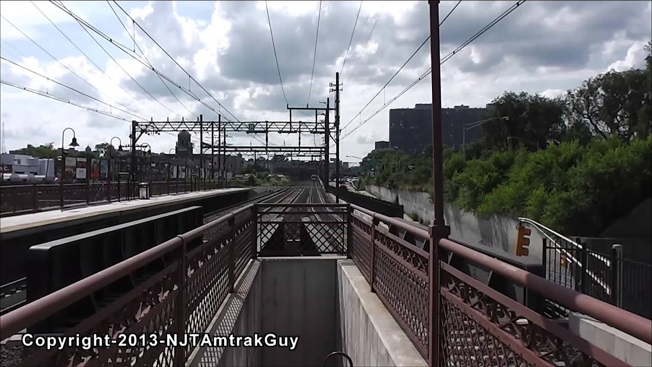 NJ Transit trains railfanning at Newark Broad Street part 1 - YouTube