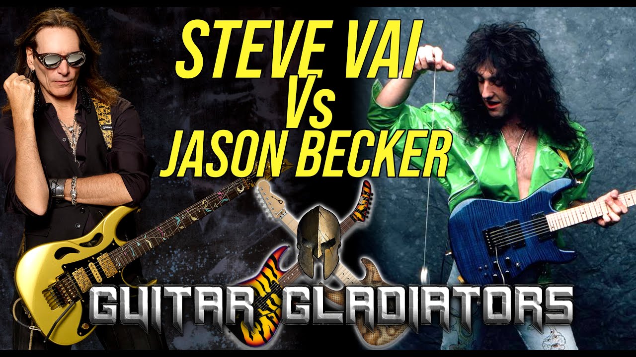 Steve Vai vs Jason Becker | Guitar Gladiators | The David Lee Roth Duo ...