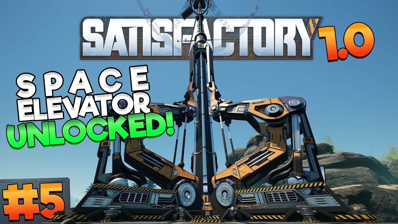 COMPLETING PHASE 1 INSTANTLY! | Satisfactory 1.0 MULTIPLAYER #5 - YouTube