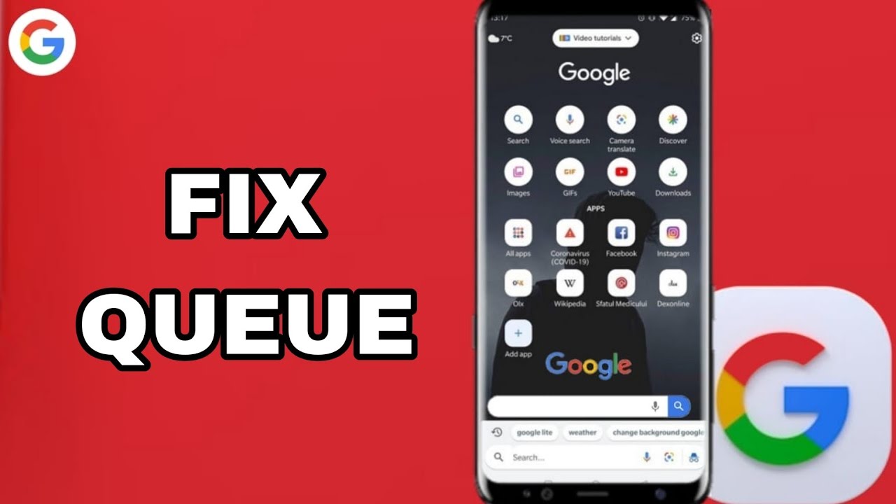 How To Fix And Solve Queue On Google App | Final Solution - YouTube