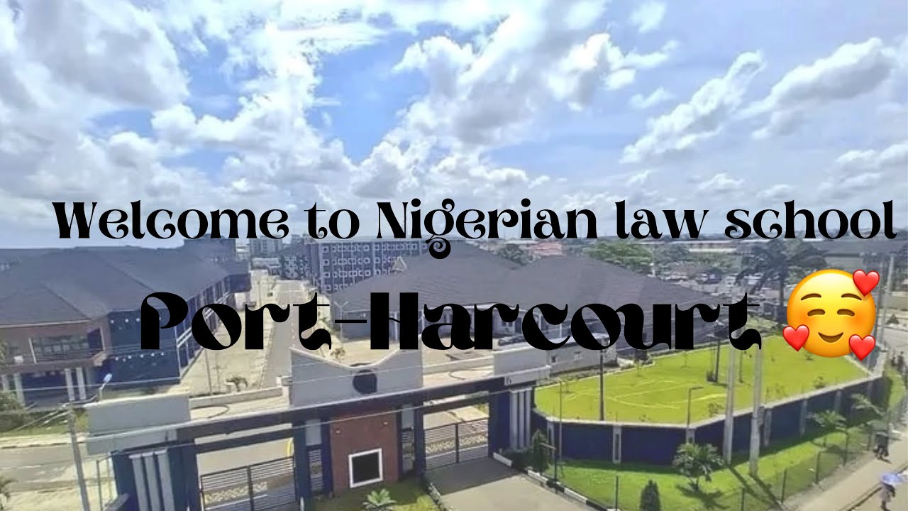 Welcome to the newest and most beautiful Nigerian law school😍/NLS Port ...