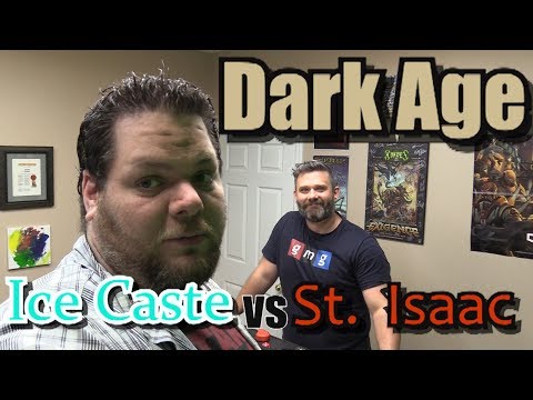 Dragyri Ice Caste vs Forsaken St Isaac  Dark Age Battle Report Ep 02