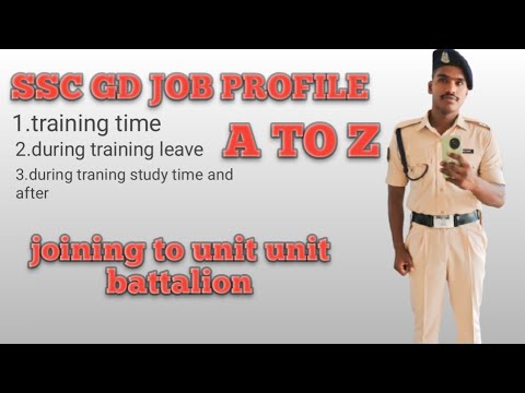 SSC GD JOB PROFILE (CRPF)!!A TO Z AFTER JOINING LETTER BEFORE TRAINING ...