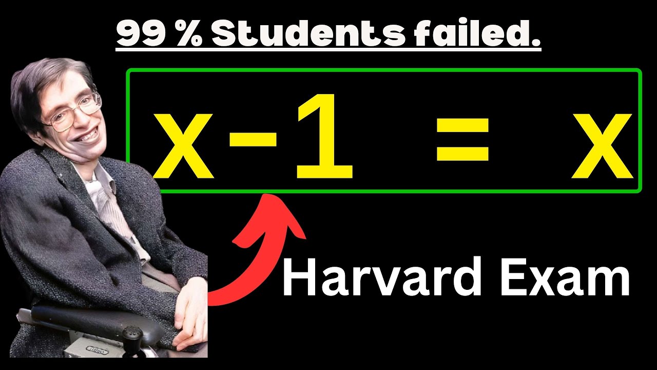 Solving a 'Harvard' University entrance exam?#harvard #matholympiad # ...