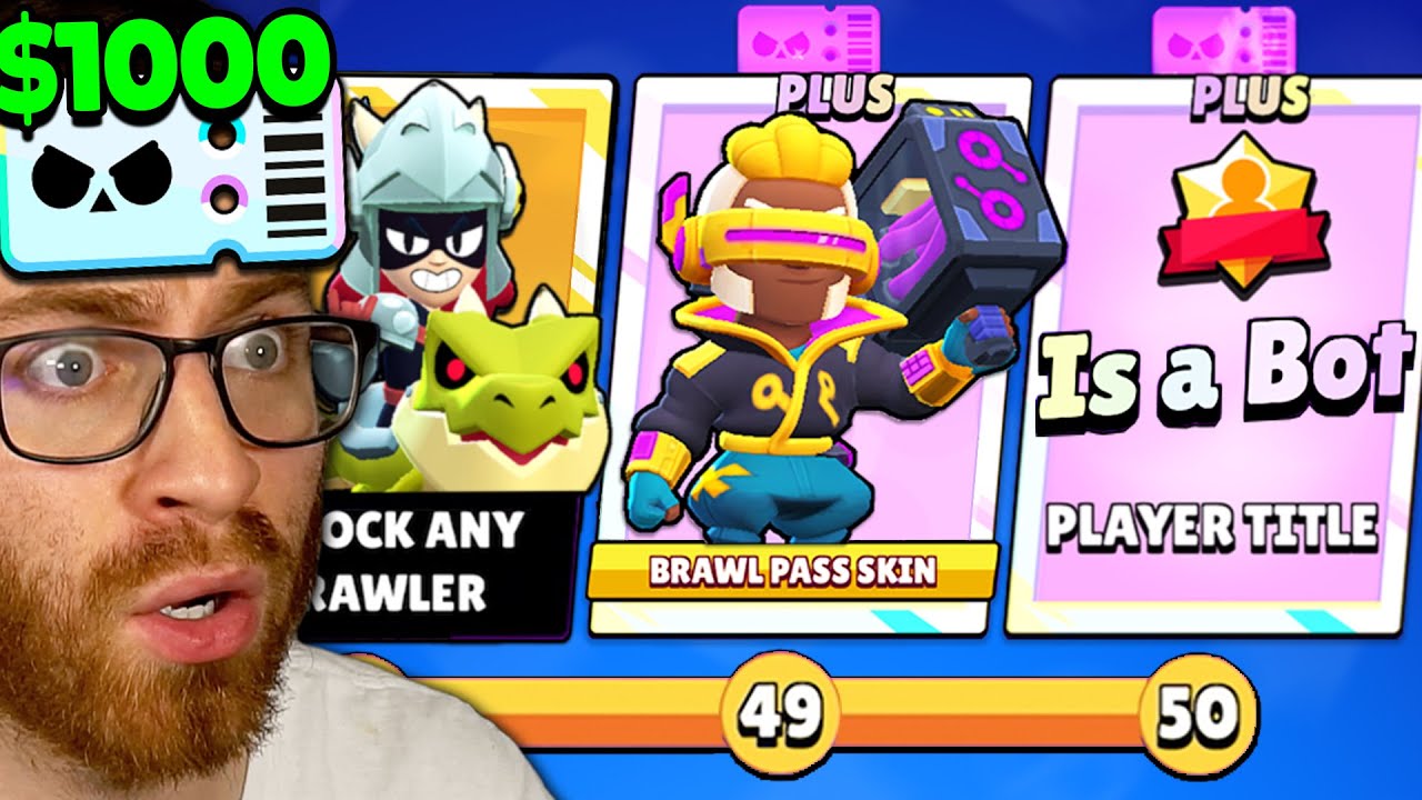 I Spent $1000 on Brawl Passes to see if we could get lucky! (season 27 ...