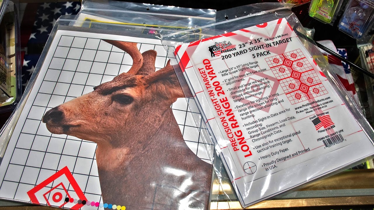 Pro-Shot Products - new targets (SHOT Show 2019) - YouTube