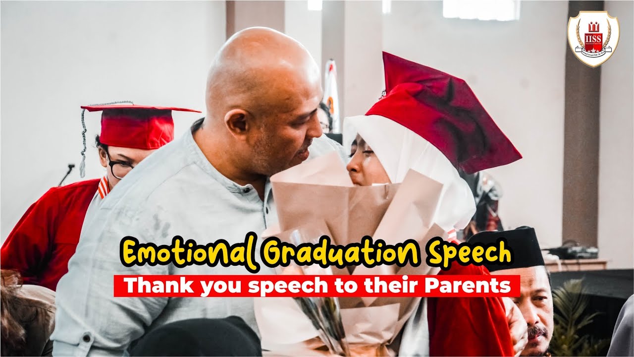 Thank you speech for parents - Graduation Speech - YouTube