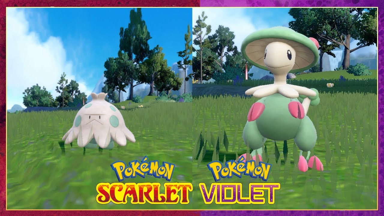 Pokemon Scarlet & Violet How To Evolve Shroomish Into Breloom - YouTube