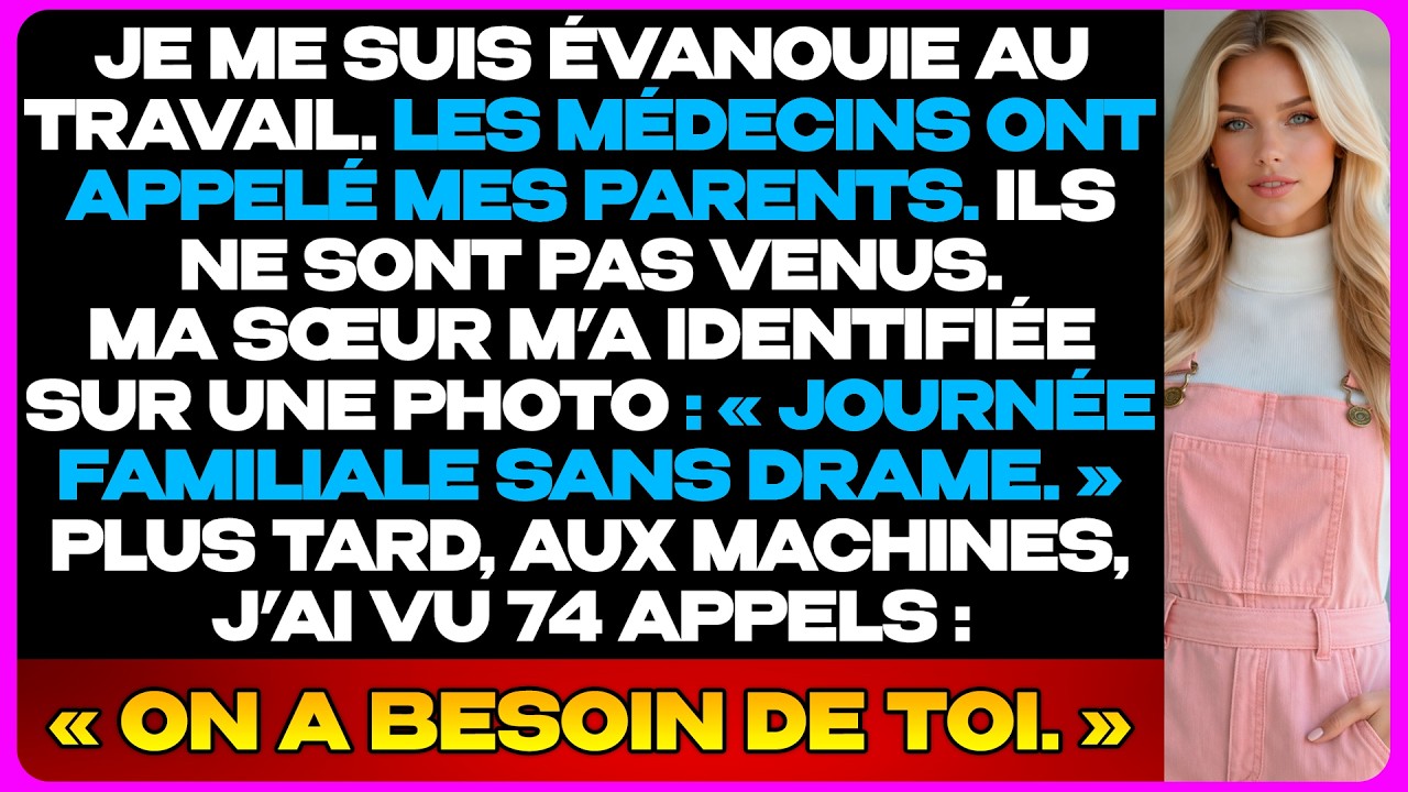 Je Me Suis Évanouie Au Travail. Mes Parents Ne Sont Jamais Venus ...