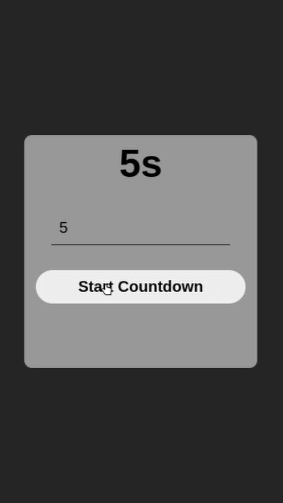 How To Make Countdown Timer In Html Css Js Shorts Coding Trending Html Javascript Css