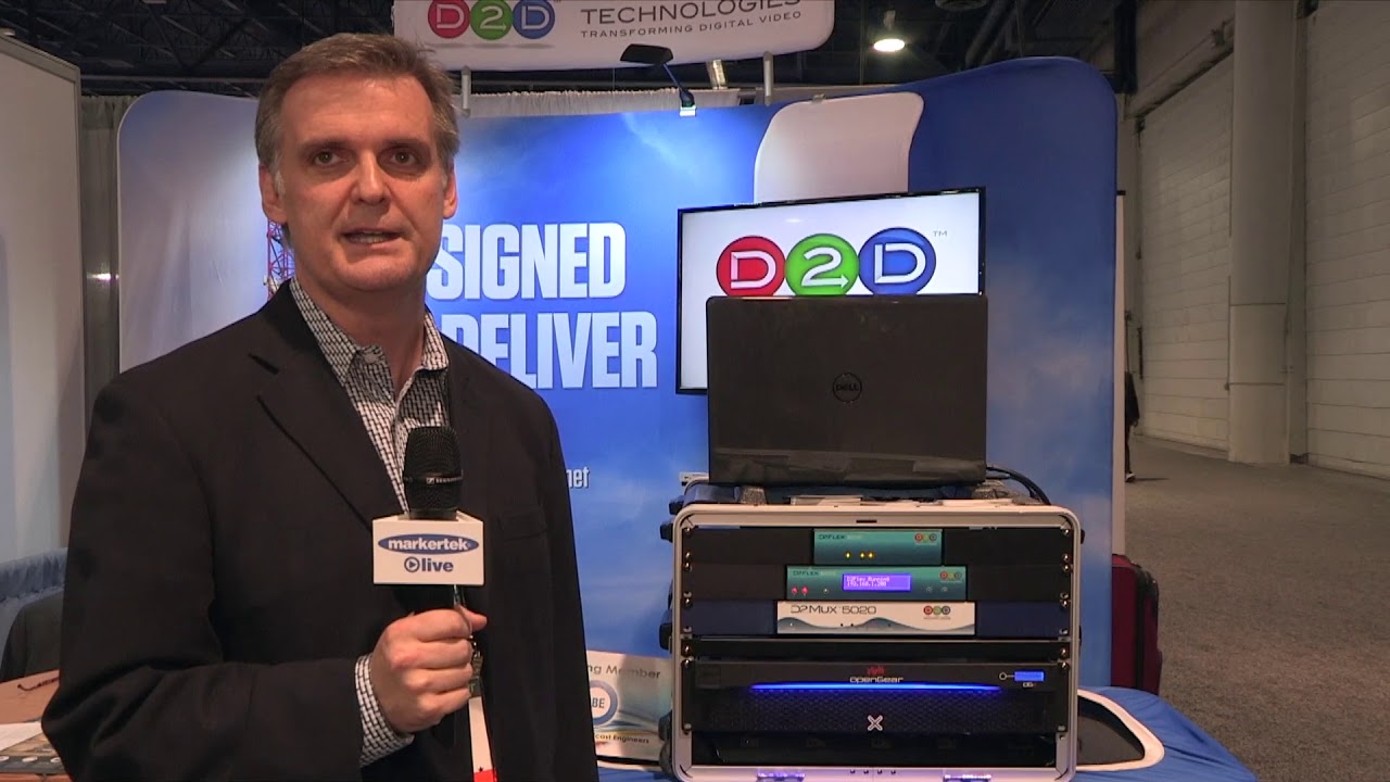 D2D Technologies D2Mux 5020 Broadcast Multiplexer at NAB Las Vegas 2018 ...