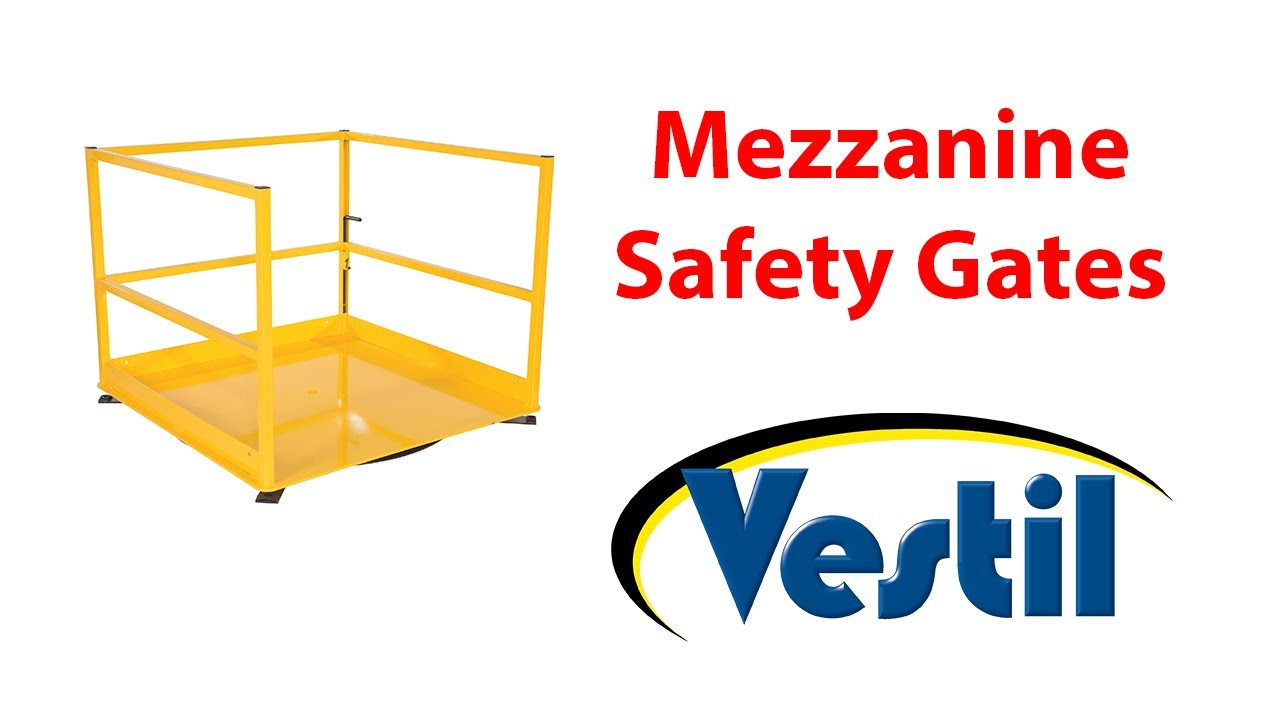 MEZZ Mezzanine Safety Gates - YouTube