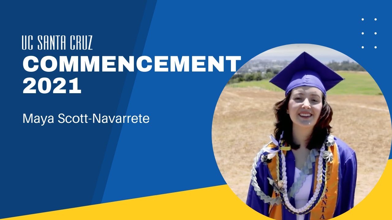 Commencement 2021: Maya Scott-Navarrete - YouTube