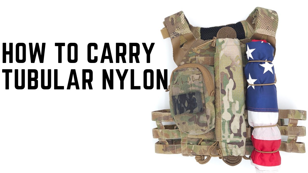 How To Carry Tubular Nylon On A Plate Carrier, Back Panel, Or Pack With ...