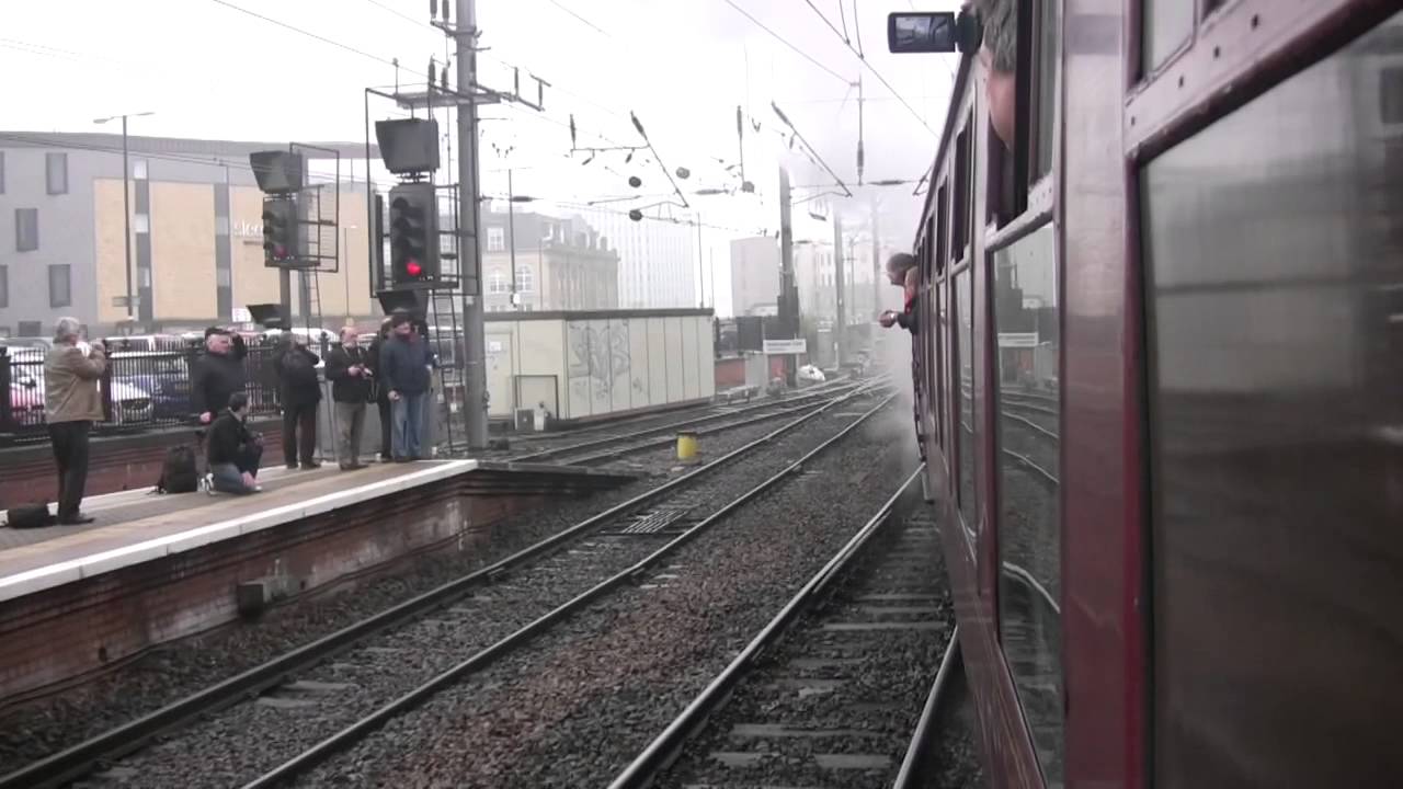 Wansbeck Railtour 29th March 2014 Part 1 Newcastle to Morpeth - YouTube