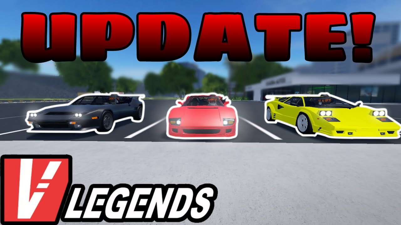 UPDATE! 3 Novos Carros e 1 Limitado! - Vehicle Legends Roblox - YouTube