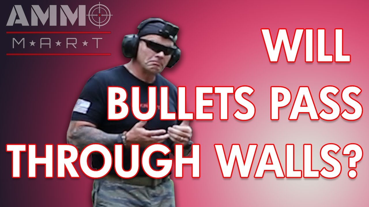 Will Bullets Pass Through Walls? - YouTube