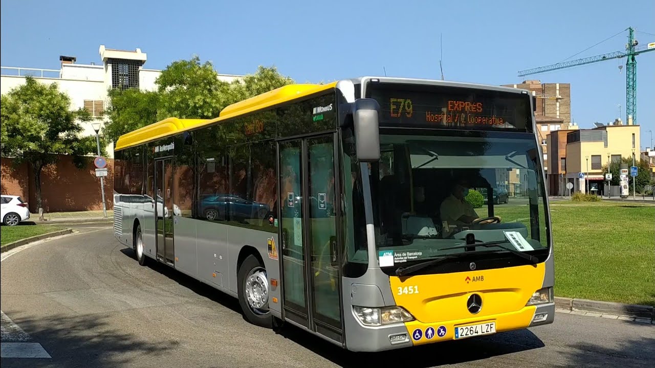 Circulación autobuses Monbus Juliá Mercedes-Benz Citaro O530 LE E79 ex ...