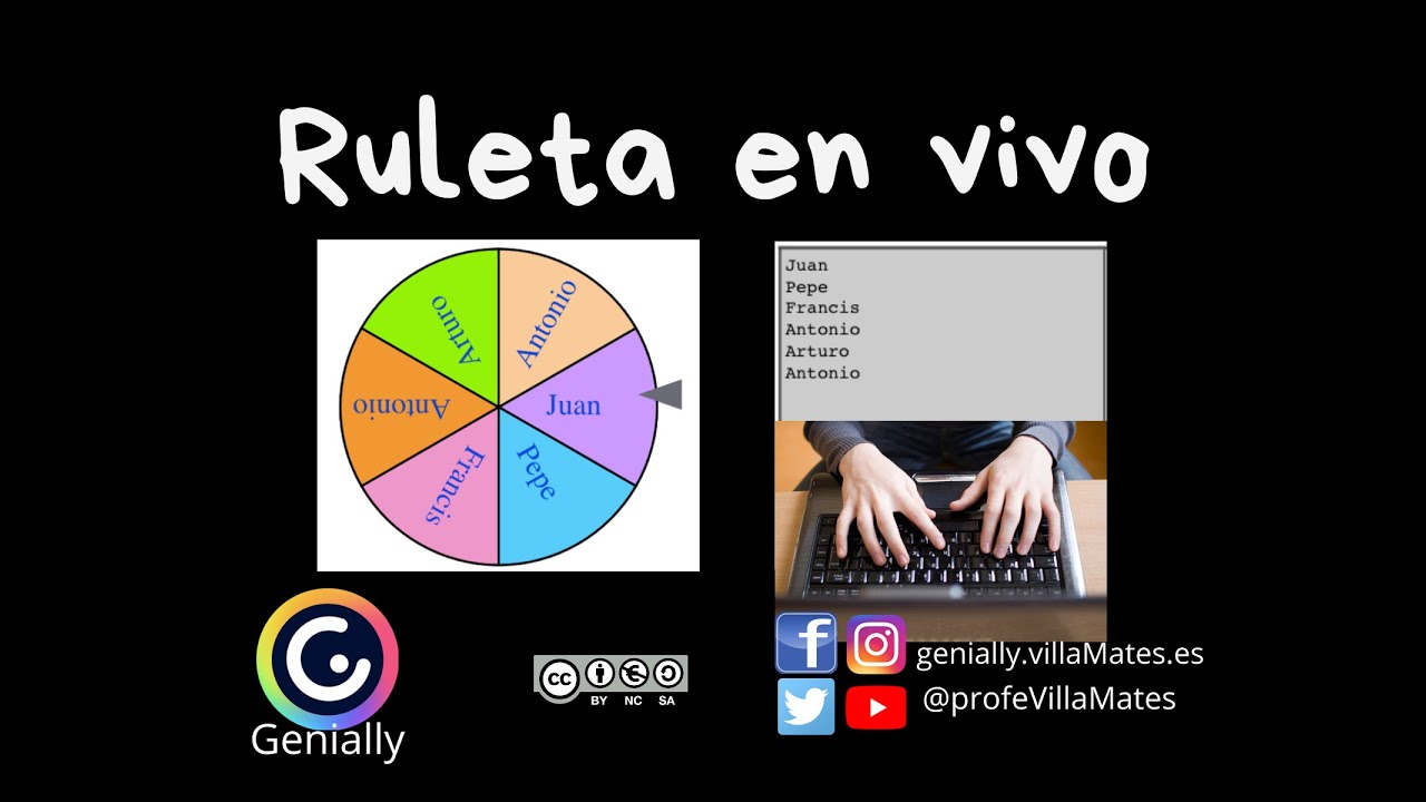 Ruletas en Vivo en Genially - YouTube