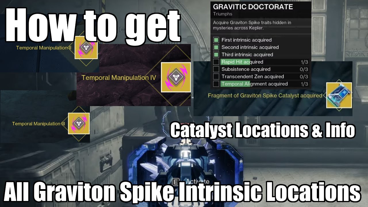 All Graviton Spike Intrinsic Locations | How to find Catalysts Pieces ...