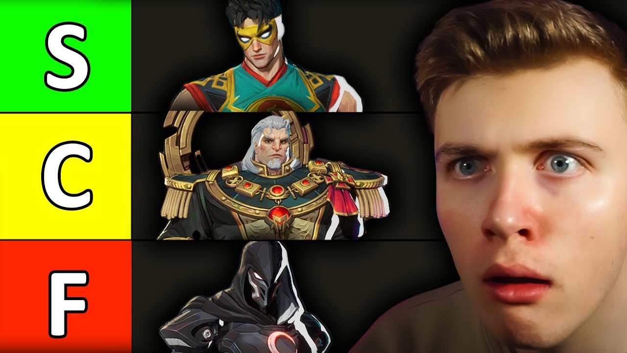 RANKING MARVEL RIVALS HEROS SEASON 1 - YouTube