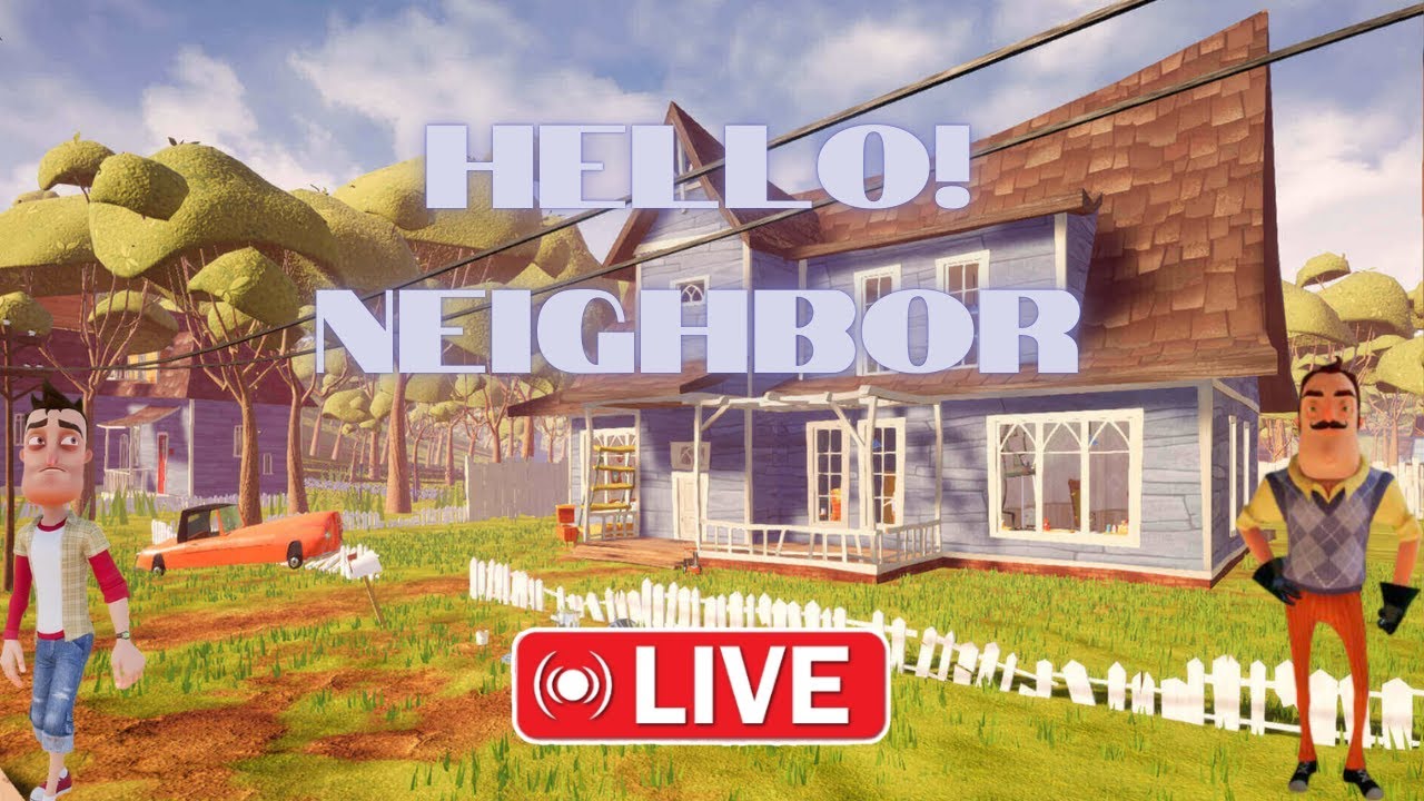Theodore Getting Freaky! |Hello Neighbor|LIVE! - YouTube