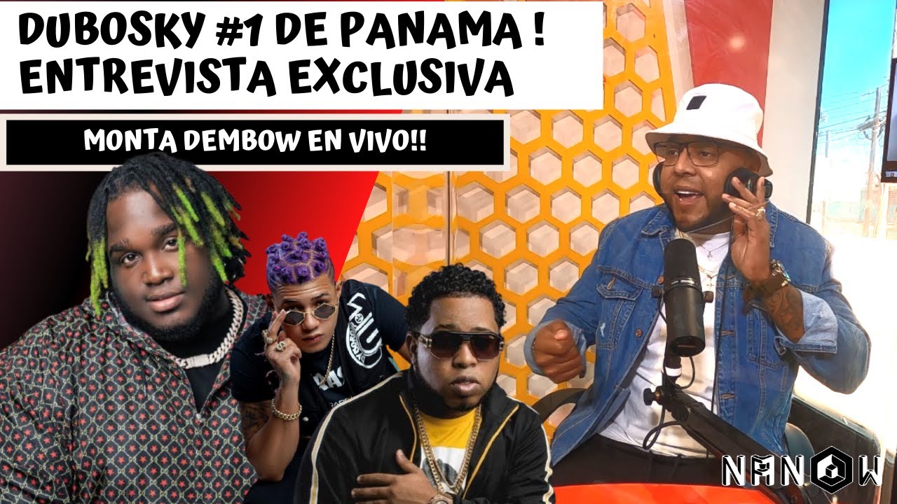 DUBOSKY ENTREVISTA EXCLUSIVA HABLA DE SECH Y BOZA!! CANTA DEMBOW EN ...