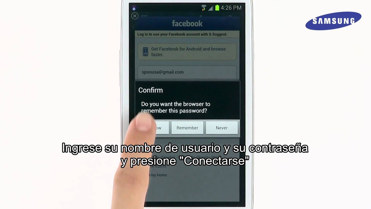 Utilizar S Suggest Galaxy S III - YouTube