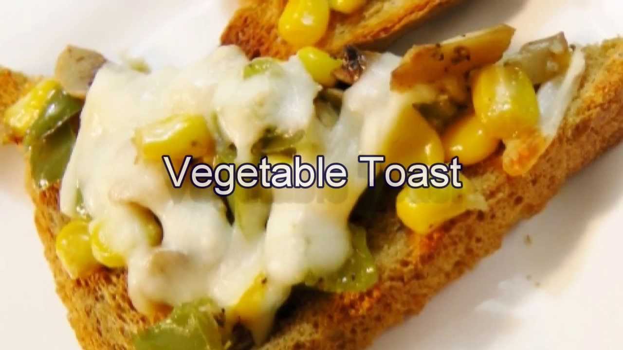 Vegetable Toast - YouTube