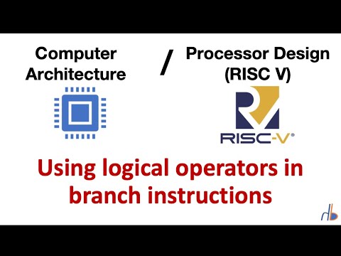 34. Using logical opertors in branch instructions - YouTube
