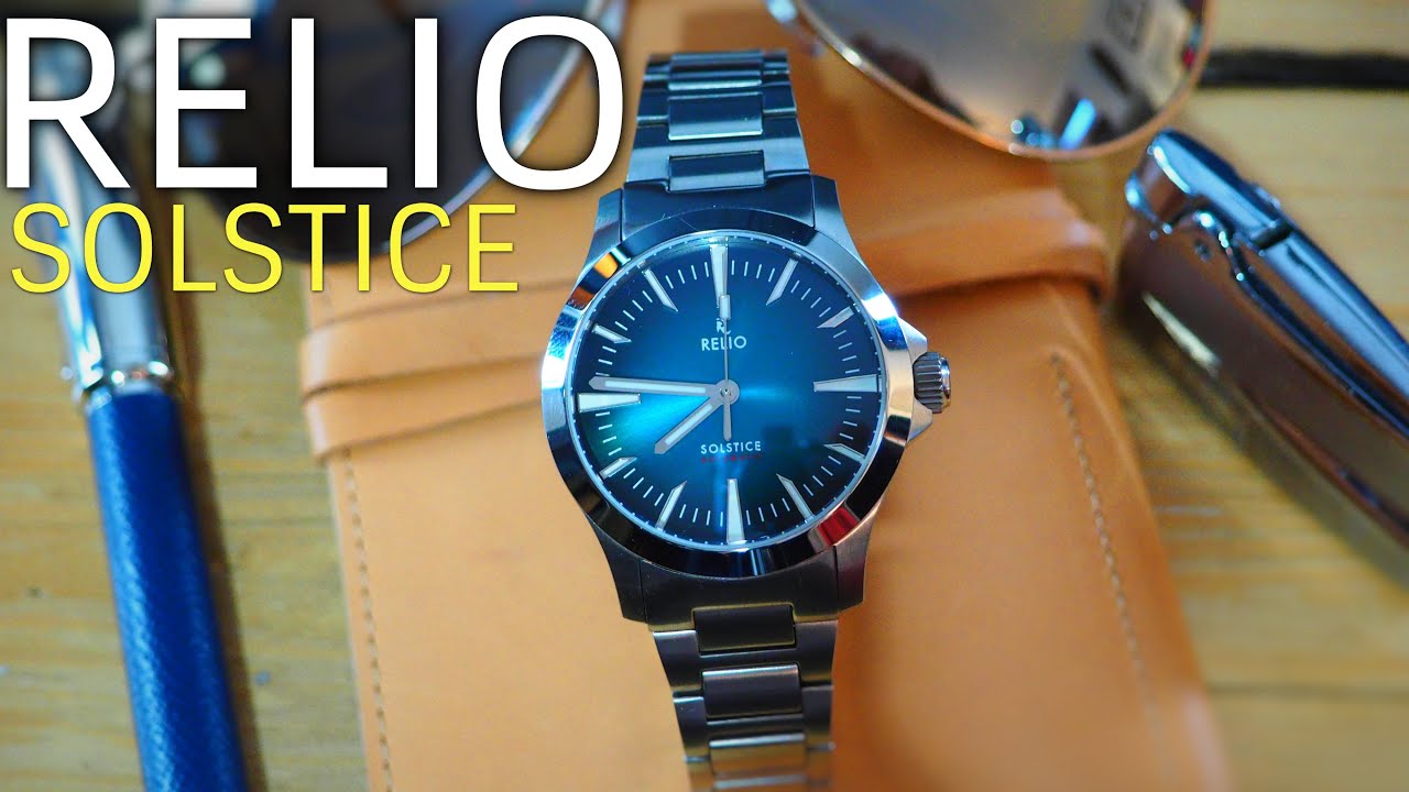 RELIO Solstice New Automatic Field Watch Under $400 - 38mm Affordable ...