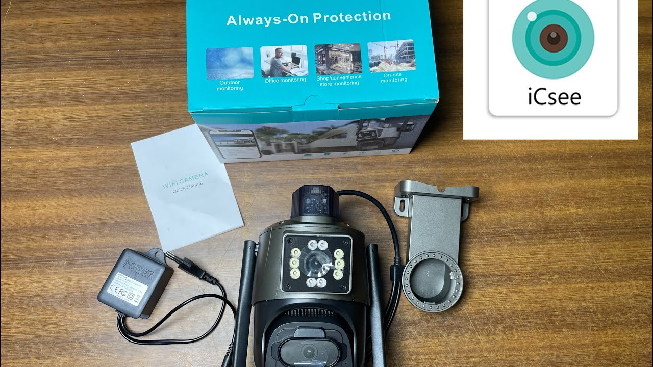 iCSee Camera Setup / How to connect iCSee Camera with mobile - YouTube