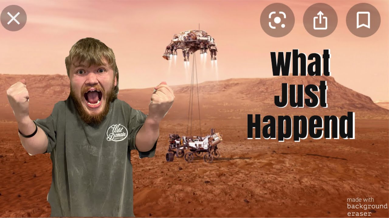 Perseverance Rover Landing Mars 2021 Youtube