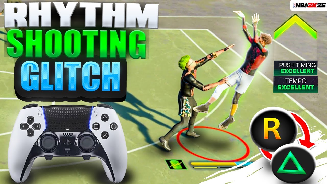 the REAL Rhythm Shooting GLITCH for PS5 & XBOX !😈 GAMEBREAKING EXPLOIT !! NBA 2K25 - YouTube