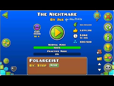 The Nightmare 1.25X Speed (Geometry Dash) - YouTube