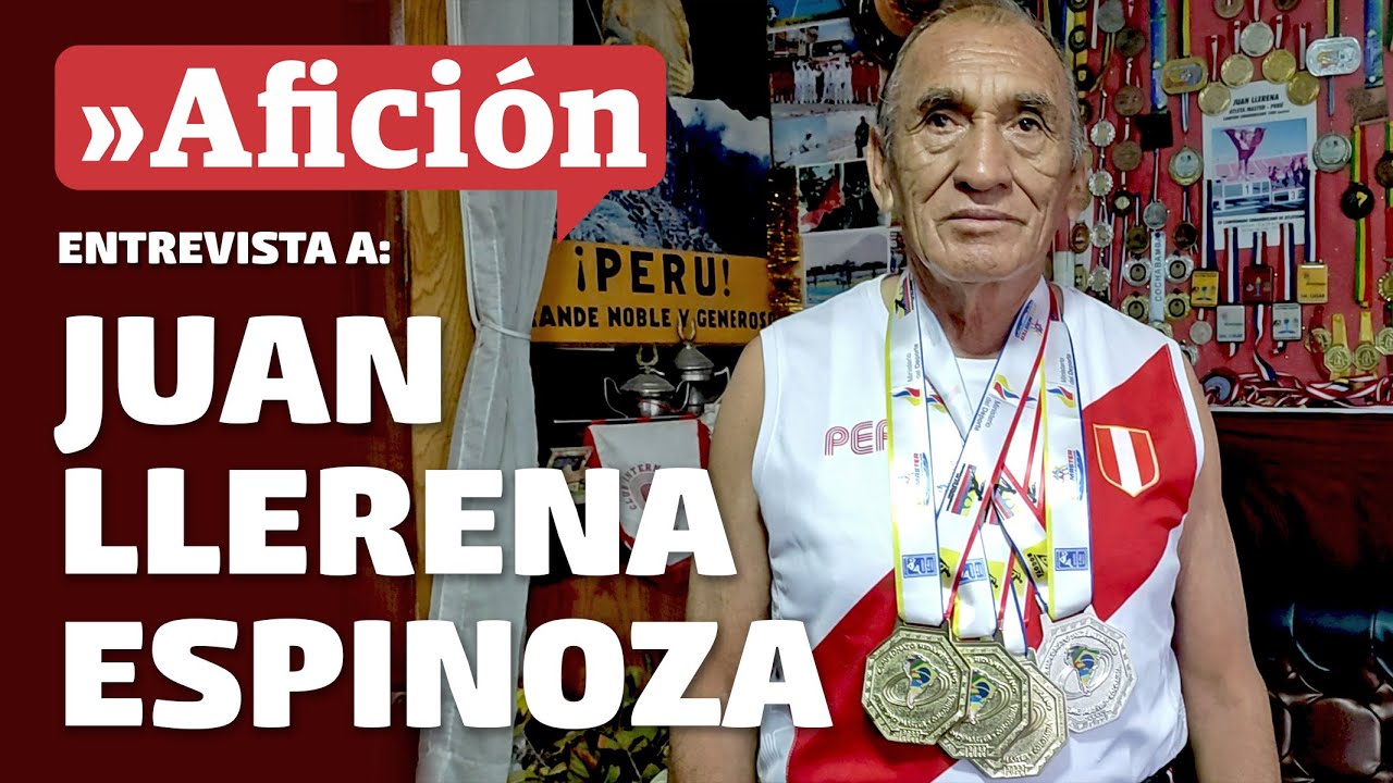 Afición | Entrevista al atleta máster Juan Llerena - YouTube