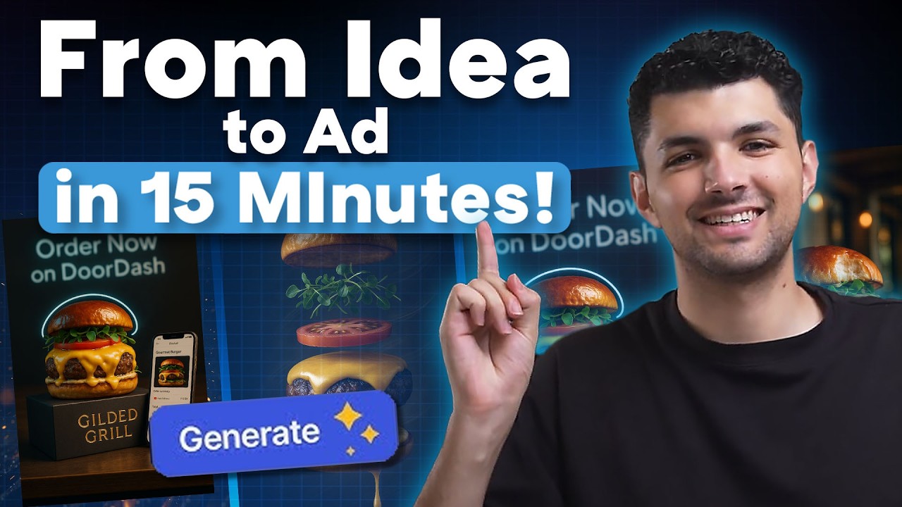 How to Create a 15 Second Professional Ad with AI in 15 Minutes (Step ...