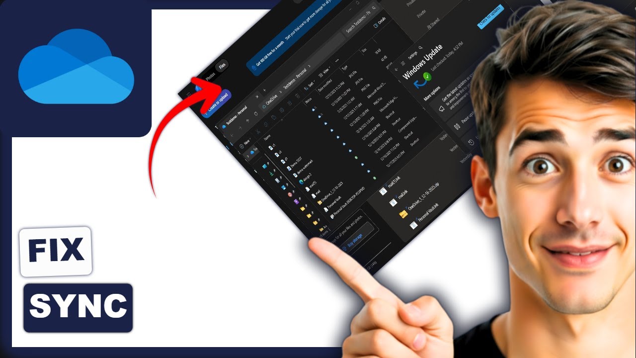 How to fix sync problems in OneDrive (Easiest Way)(2026 Guide) - YouTube