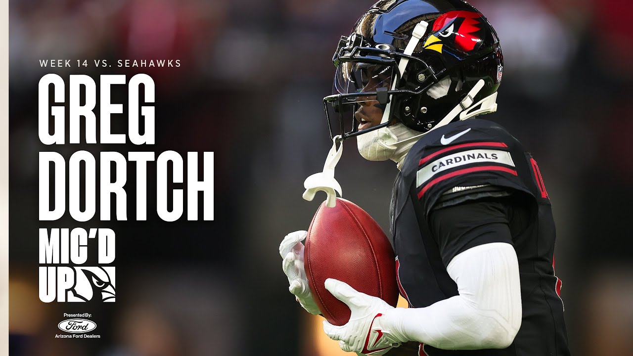 Week 14 Mic'd Up with Greg Dortch - YouTube