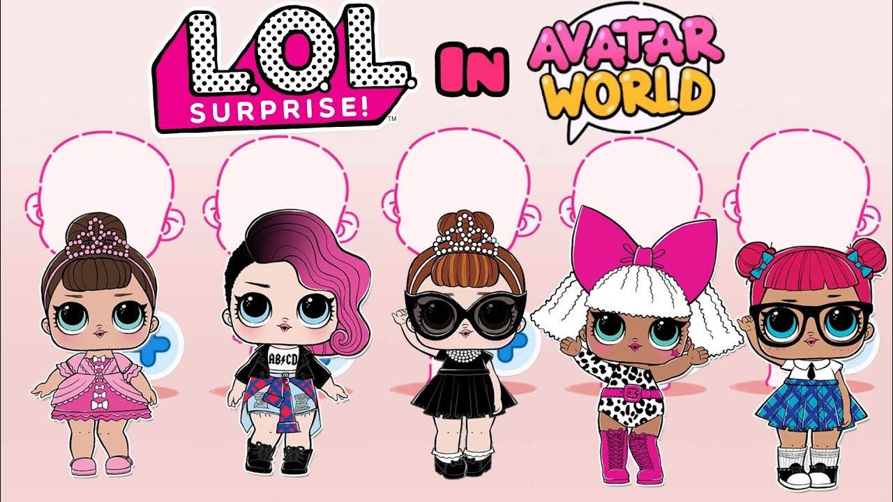 How To Make L.O.L Surprise 😻 💖 in Avatar World!!!! #avatarworld # ...