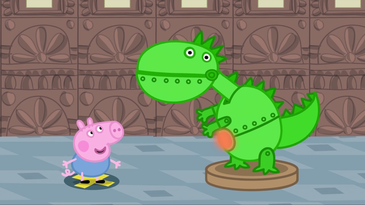 Peppa Pig The long jump The old time capsule The relay race - YouTube